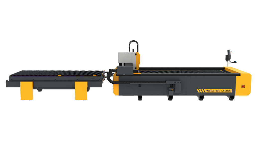 FLO-D 1530 - Open Type, Double Table Fiber Laser - Mekotek Fiber Laser